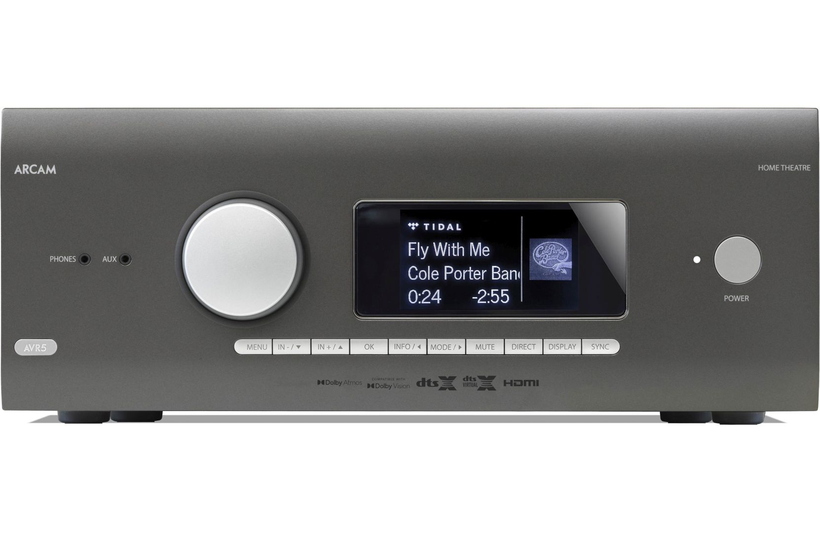 Arcam AVR5 Zwart • Botman Sound & Vision