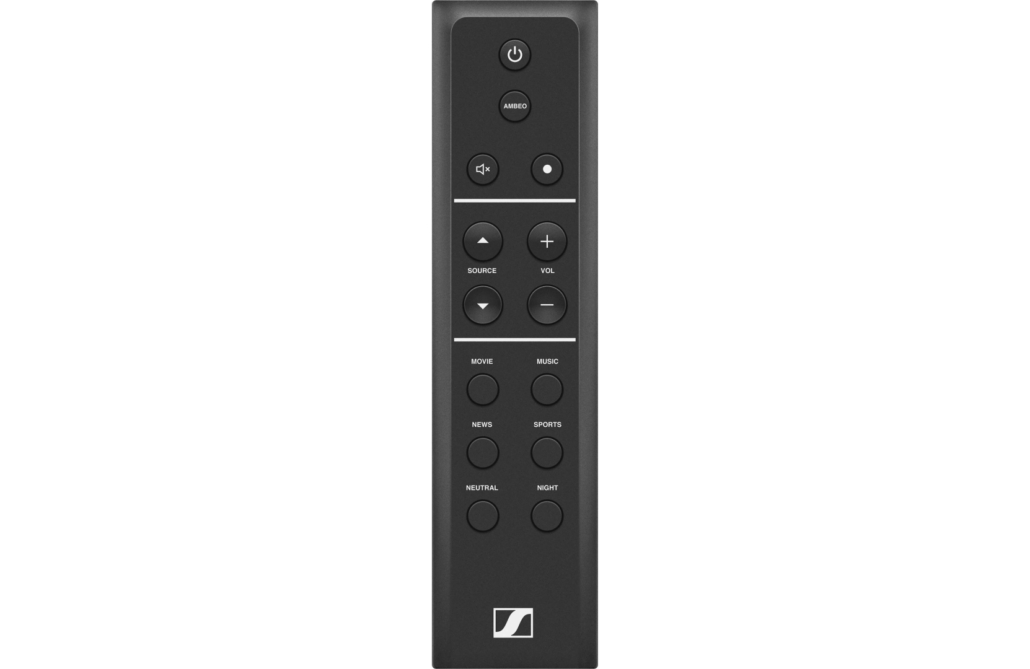 Sennheiser Ambeo SB01 Soundbar Max Zwart • Botman Sound & Vision
