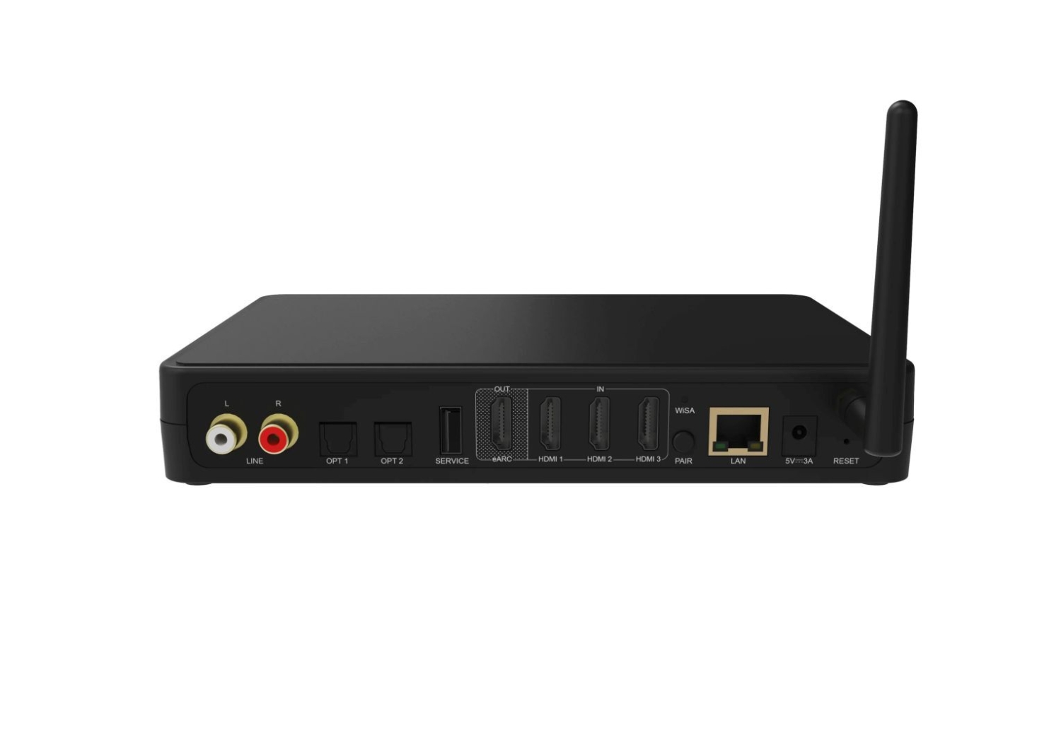 System Audio Surround WISA Hub Zwart • Botman Sound & Vision